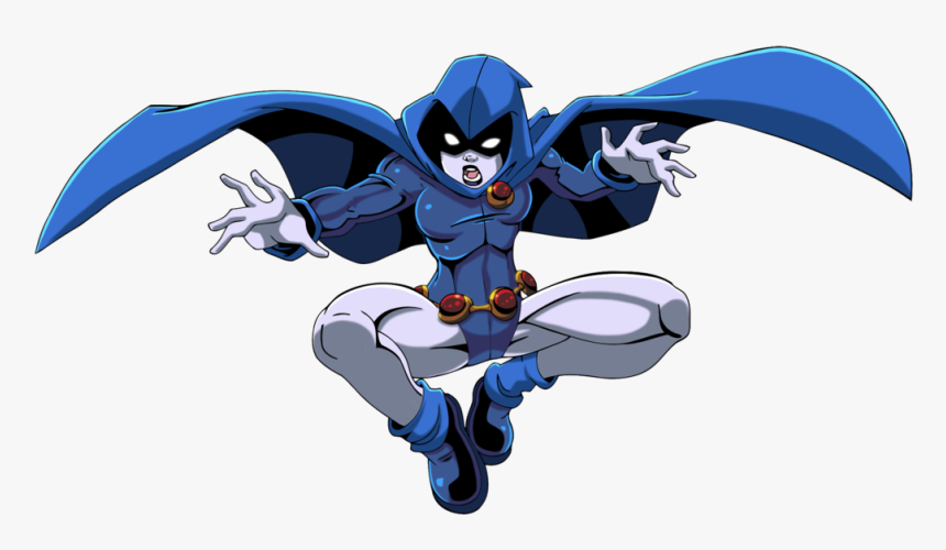 Raven Cartoon Starfire Deathstroke Comic Book - Comic Raven, HD Png ...