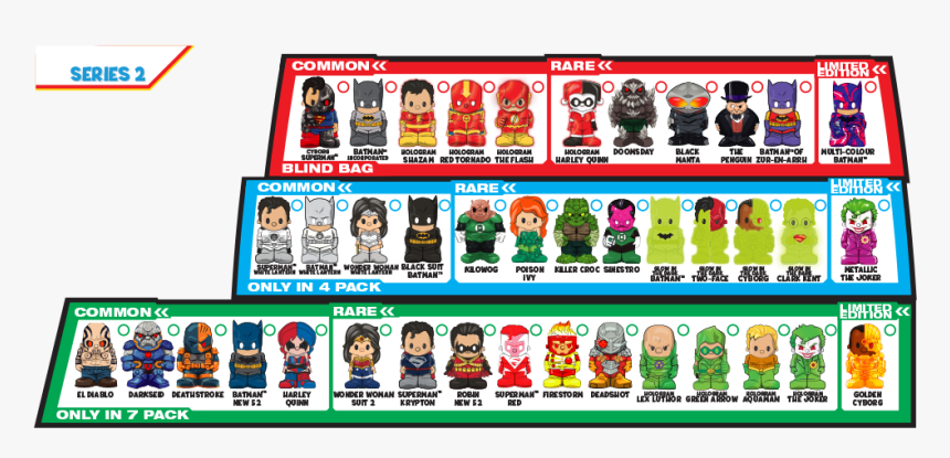 Dc Collector - Dc Ooshies Series 2, HD Png Download , Transparent Png ...