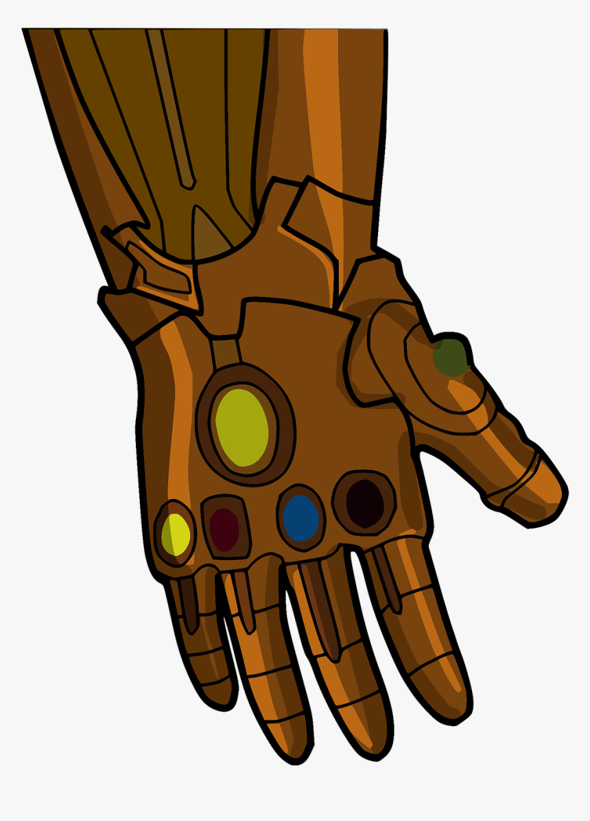 Cartoon Infinity Gauntlet Transparent, HD Png Download , Transparent ...