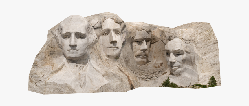 Mount Rushmore - Stone Carving, HD Png Download , Transparent Png Image ...