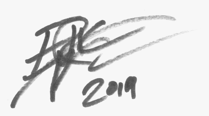 Eric Tessmer S Signature - Calligraphy, HD Png Download , Transparent ...