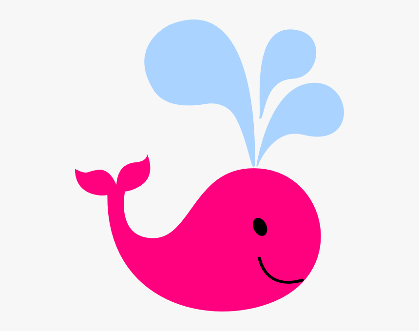 Pink Whale Clip Art, HD Png Download , Transparent Png Image - PNGitem