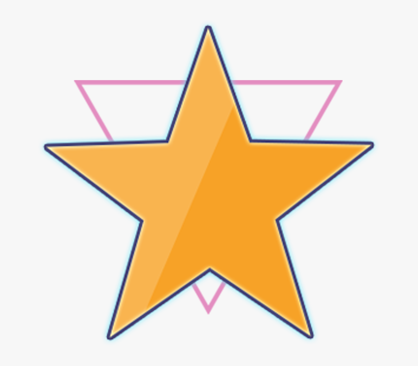 Gold Star Sticker - Transparent Png Gold Star Sticker, Png Download ...