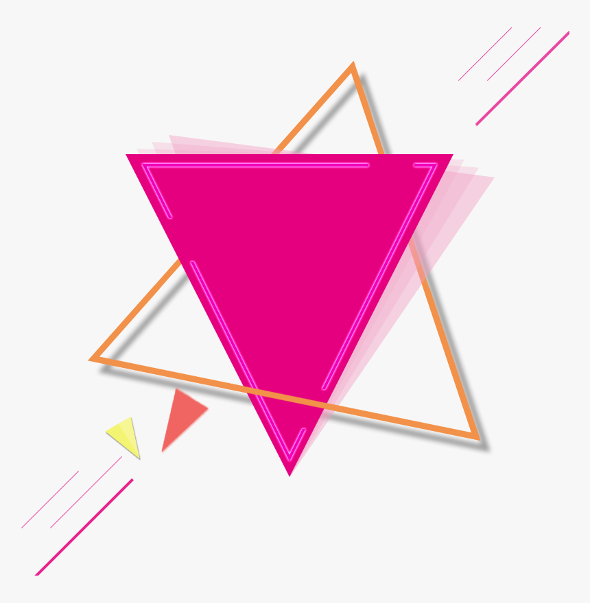#pink #gold #triangle #triangles #triangleart #geometric - Pink ...
