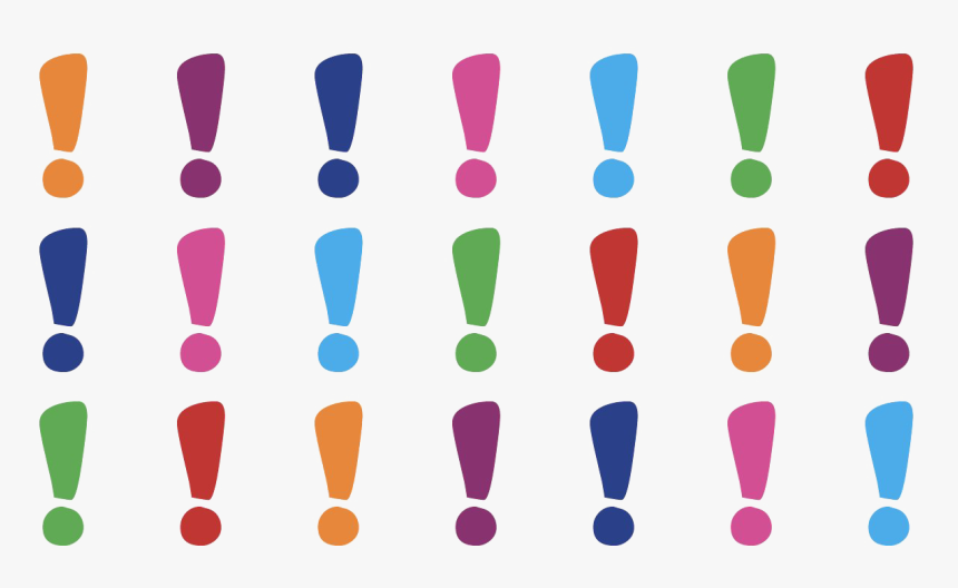 Exclamation Mark Png Image File - Many Exclamation Point Hd ...