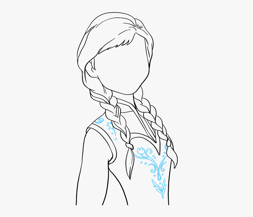 How To Draw Frozen Anna