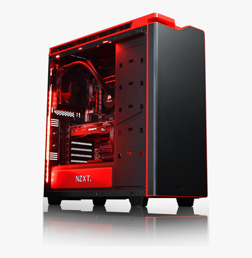 Wildfire Gaming Pc Vibox - Black Gold And Red Pc Builds, HD Png ...