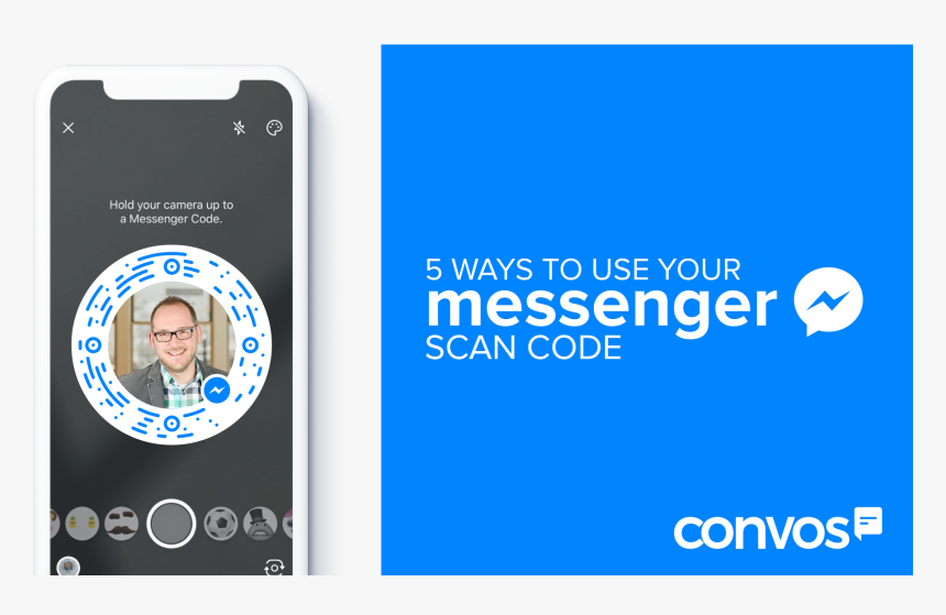 Facebook Messenger Scan Code, HD Png Download , Transparent Png Image ...