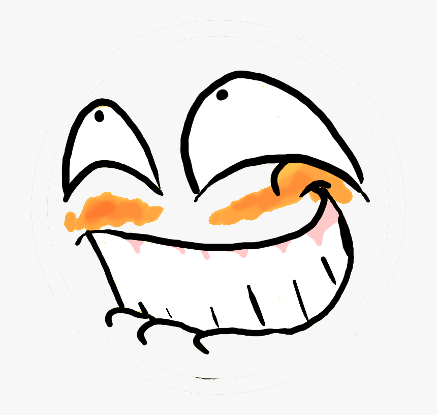 Lol Faces Meme Messages Sticker-6 - Blushing Smiley, HD Png Download ...
