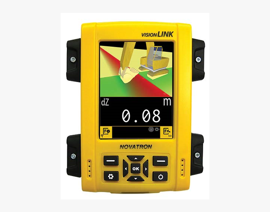 Vision Link Excavator System - Novatron 2d, HD Png Download ...