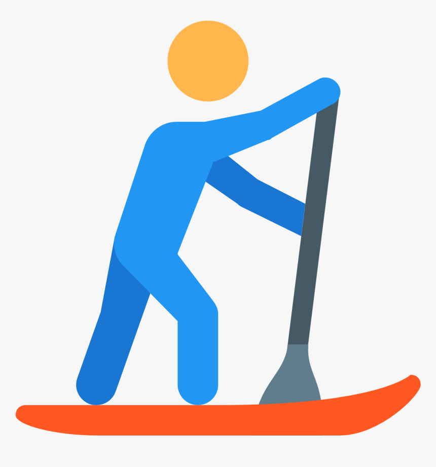 Stand Up Paddle Icon, HD Png Download , Transparent Png Image - PNGitem