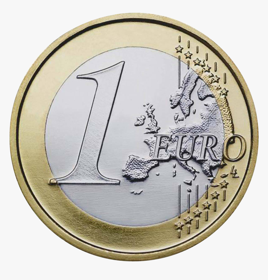 Euro 1 New - 1 Euro Png, Transparent Png , Transparent Png Image - PNGitem