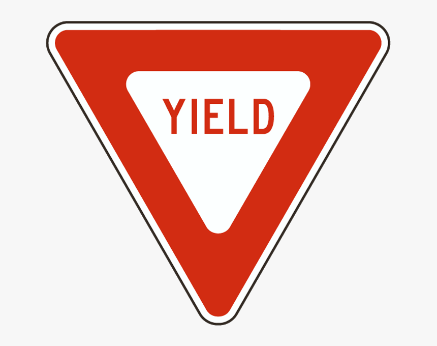 Yield Signs, HD Png Download , Transparent Png Image - PNGitem