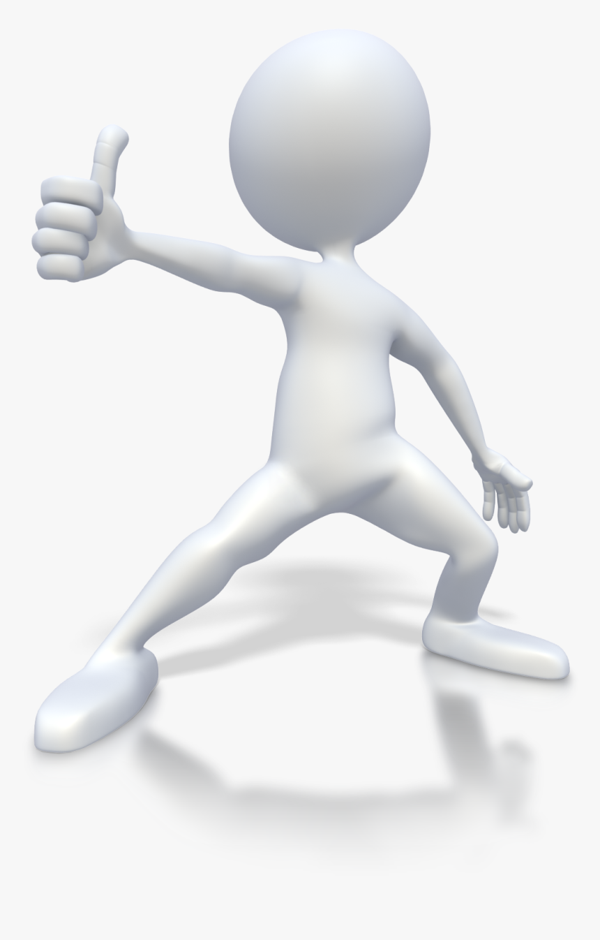 Balance - Stick Figure Thumbs Up, HD Png Download , Transparent Png ...