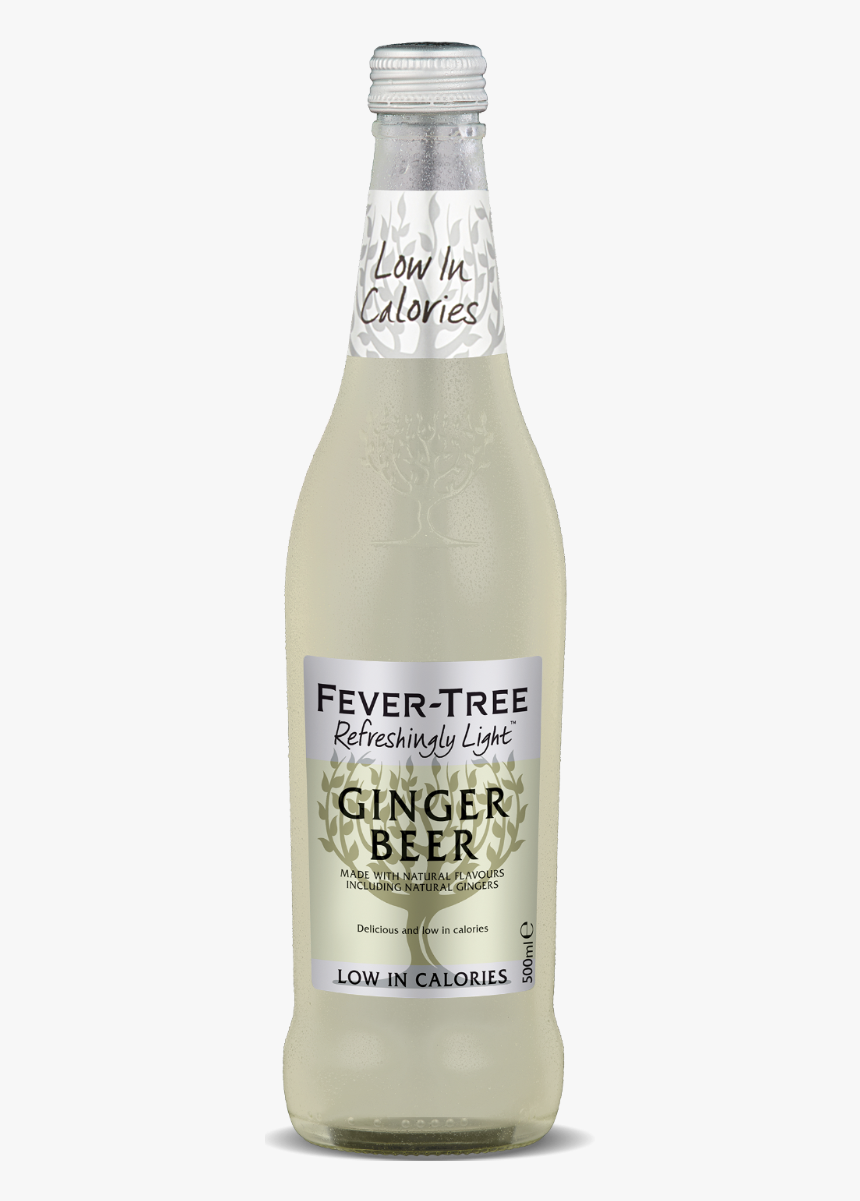 Fever Tree Refreshingly Light Ginger Beer, HD Png Download ...