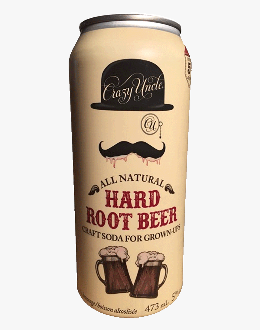 Crazy Uncle Hard Root Beer 473 Ml - Crazy Uncle Hard Root Beer, HD Png Download , Transparent ...