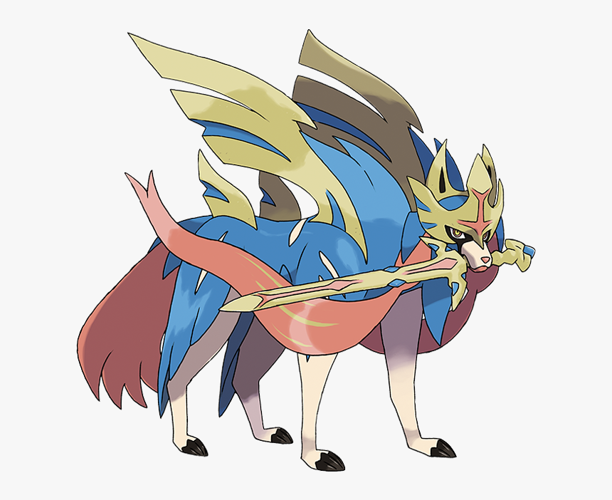 Pokemon Zacian, HD Png Download , Transparent Png Image - PNGitem