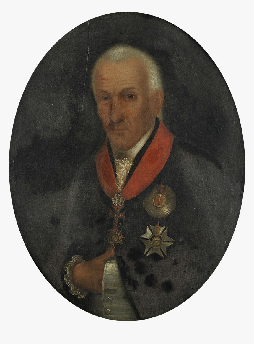 Retrato De Fidalgo Com Cruz Da Ordem De Cristo E Da, HD Png Download ...