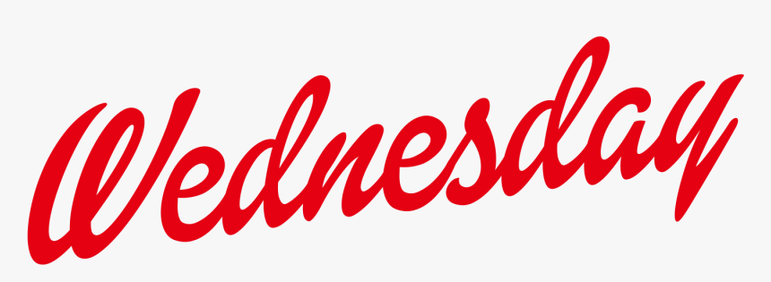Wednesday Logo Design Png - Sunday Png, Transparent Png , Transparent ...