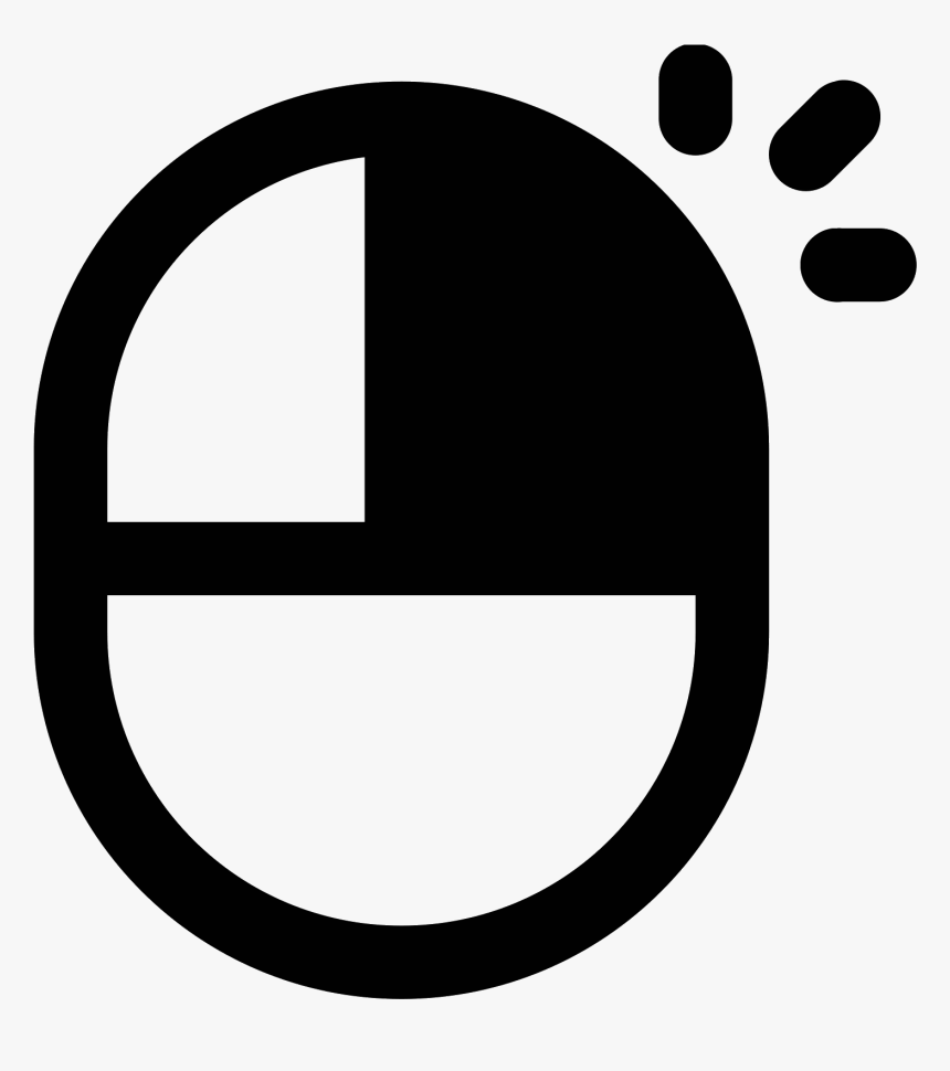 Click Button Png - Mouse Right Click Icon, Transparent Png ...