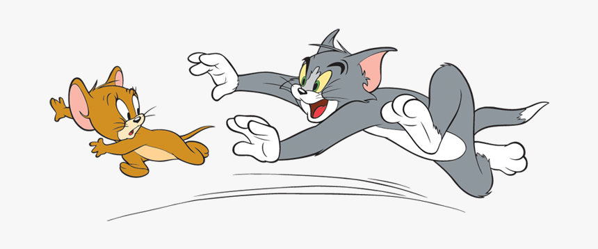 Tom And Jerry Tom Chasing Jerry, HD Png Download , Transparent Png ...