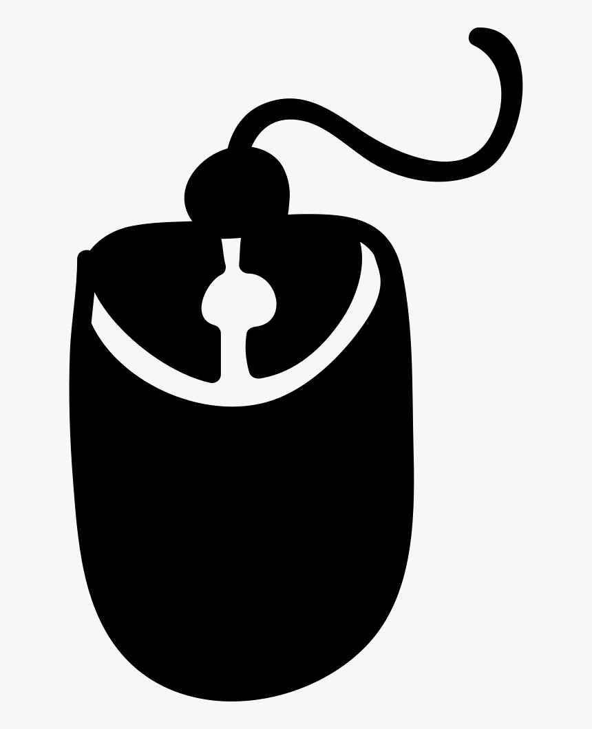 Mouse Filled Hand Drawn Tool - Illustration, HD Png Download ...