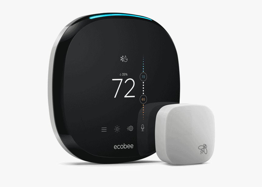 Ecobee 4 Thermostat, HD Png Download , Transparent Png Image - PNGitem