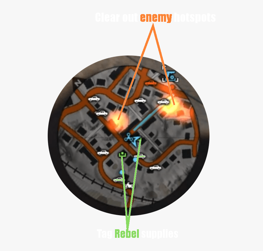 Wildlands Mini Map - Ghost Recon Wildlands Minimap, HD Png Download ...