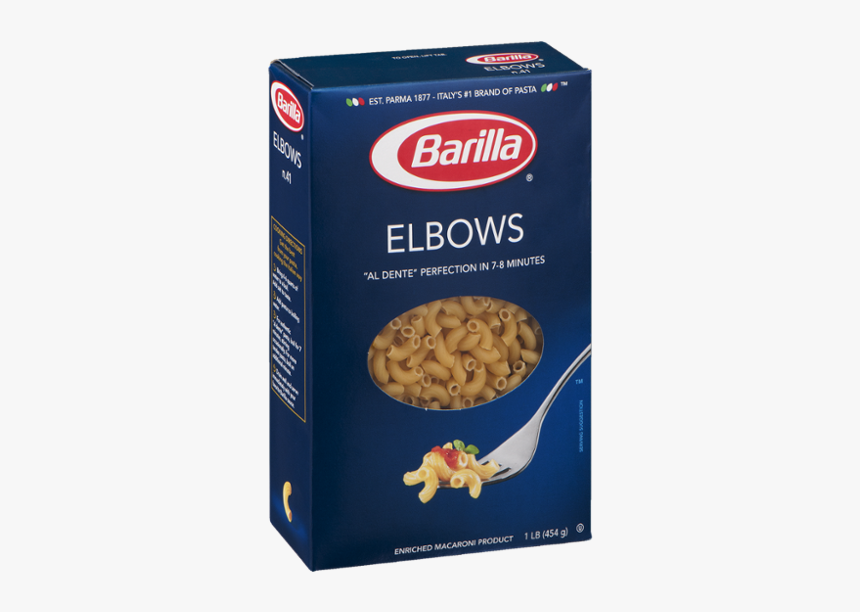 Barilla Elbow Pasta, HD Png Download , Transparent Png Image - PNGitem