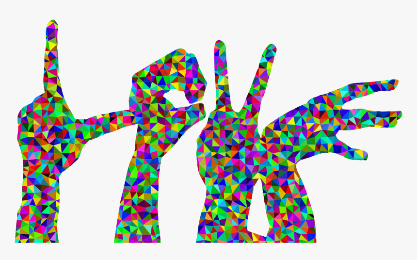 Transparent Cupped Hands Png - Low Poly, Png Download , Transparent Png ...