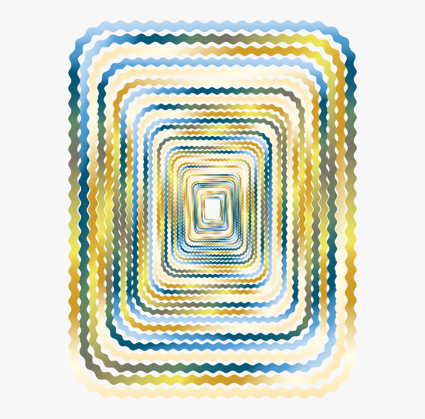 Prismatic Wave Border Perspective 2 No Background - Png Transparent ...