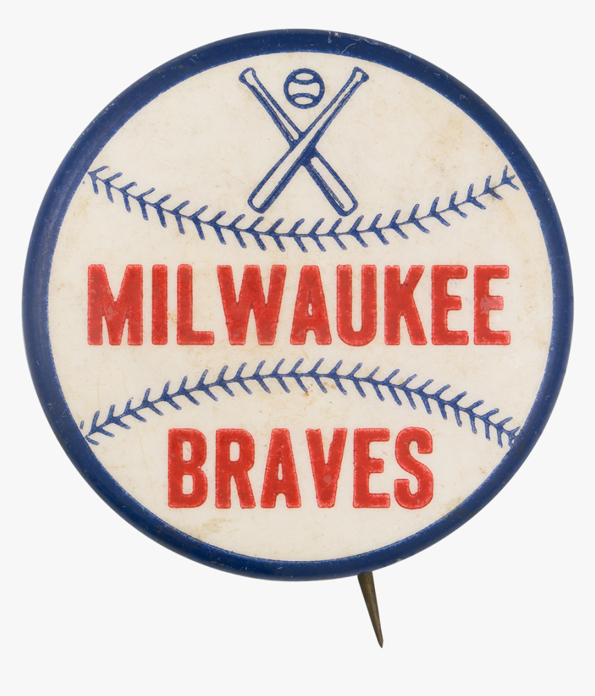 Milwaukee Braves Sports Button Museum - Baseball, HD Png Download ...