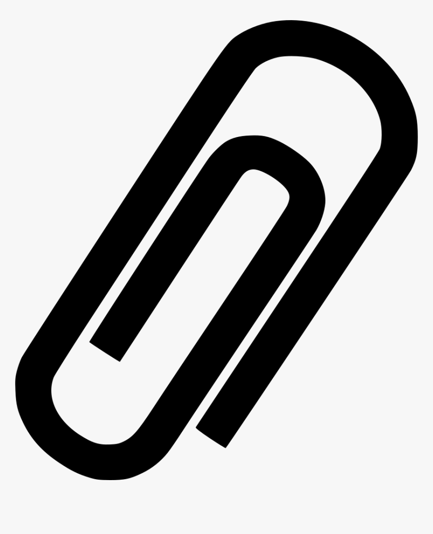 Paper Clip Paperclip Paperwork - Paperclip Svg, HD Png Download ...