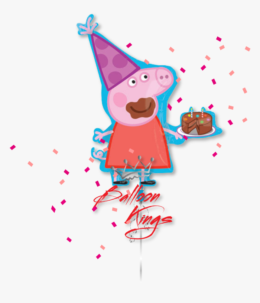 Peppa Happy Birthday , Png Download - Peppa Pig 4th Birthday ...