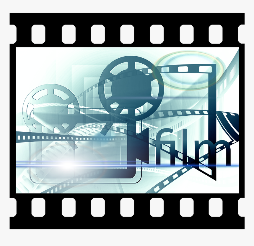 Film Clipart Movie Projector - Youtube Powerpoint Template, HD Png ...