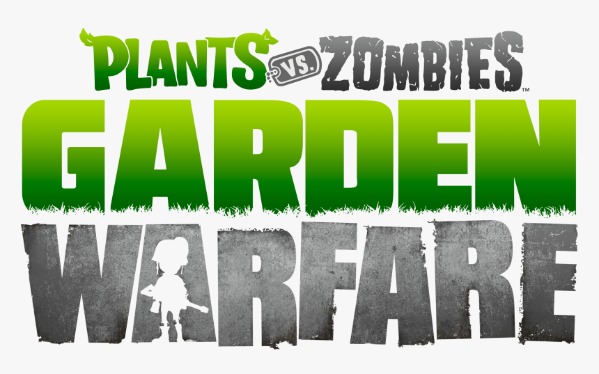 Plants Vs Zombies Garden Warfare Title, HD Png Download , Transparent ...