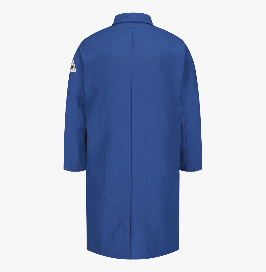 Nomex Fr Concealed Snap-front Lab Coat - Overcoat, HD Png Download ...