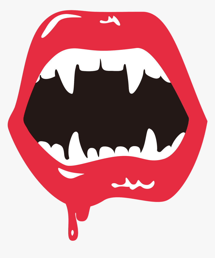 Vampire Fangs Template