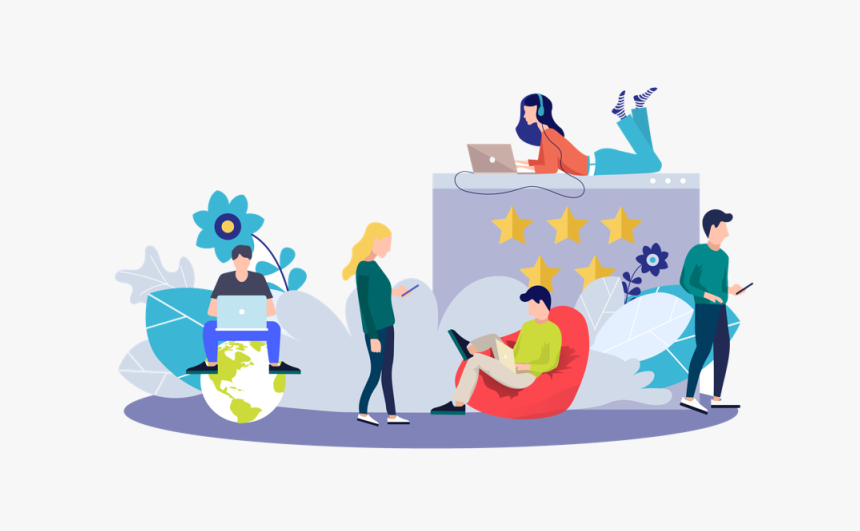 Transparent Happy Customer Png - Illustration, Png Download ...