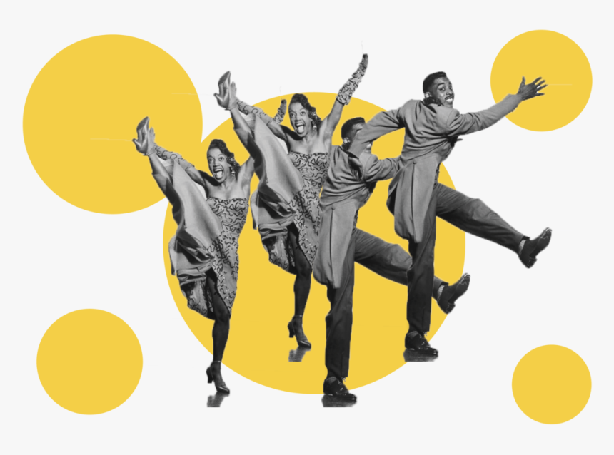 Collage - Jitterbug Dance, HD Png Download , Transparent Png Image ...