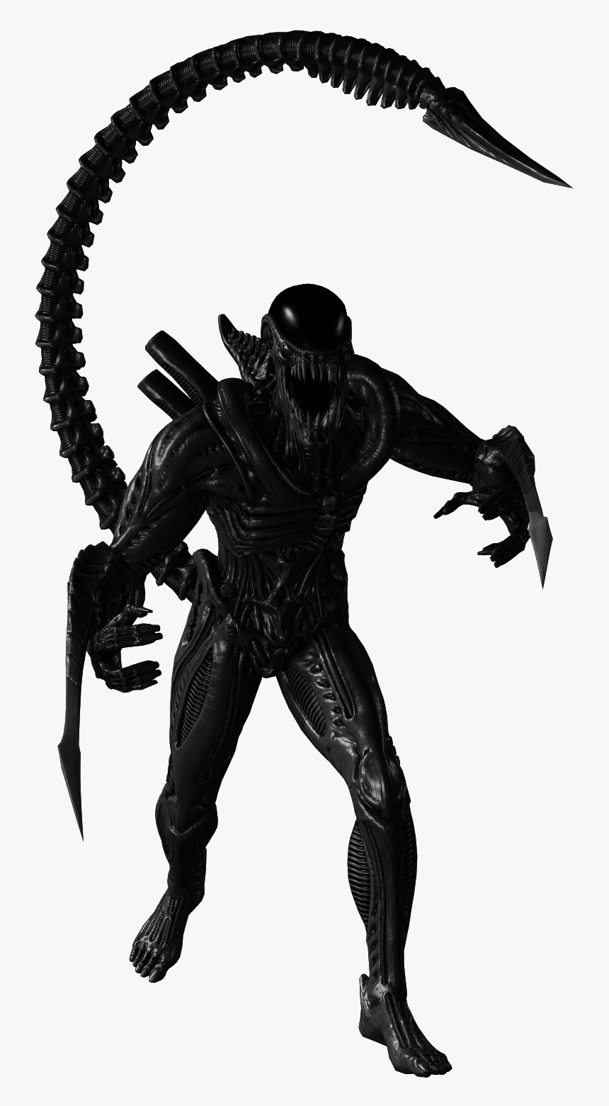 Click Renders For A Higher Resolution Version - Mkx Alien, HD Png ...