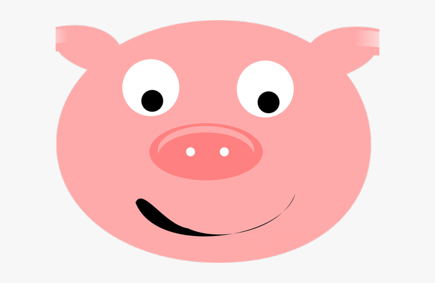 Pork Clipart Pig Face - Cartoon, HD Png Download , Transparent Png ...