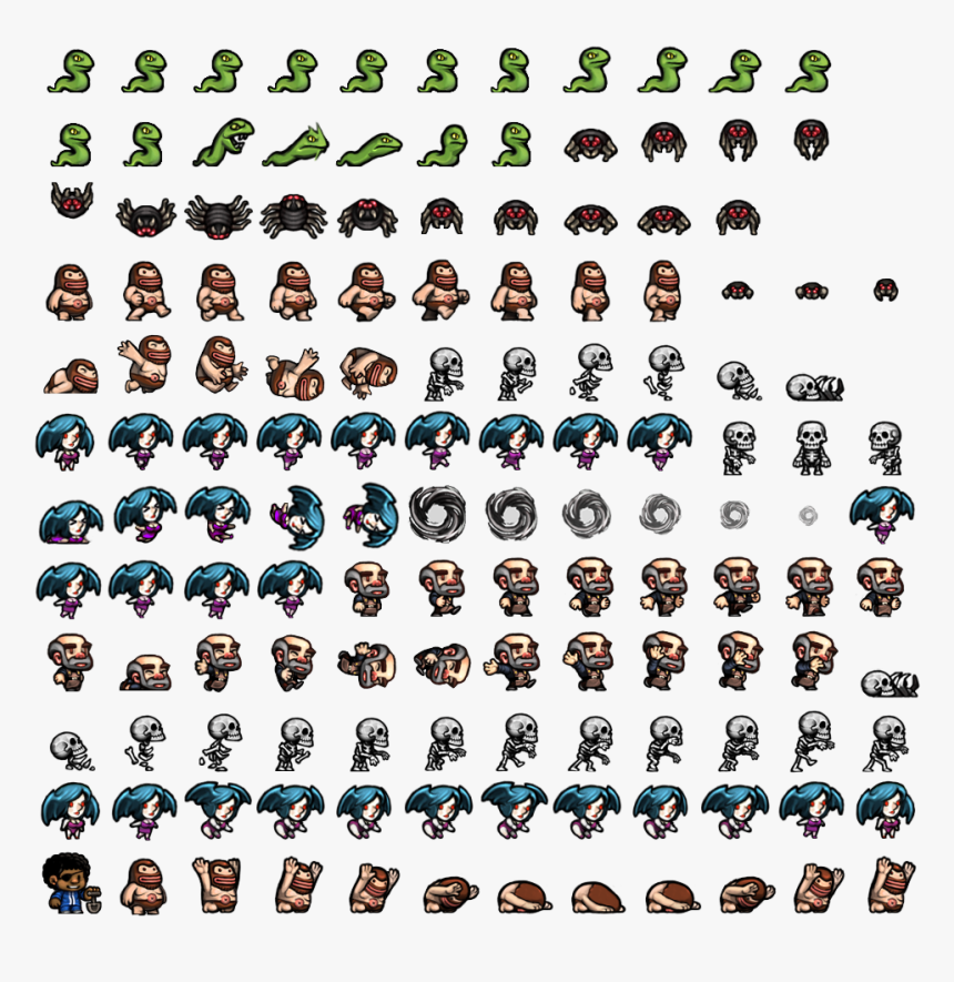 Spelunky Character Mods, HD Png Download , Transparent Png Image - PNGitem
