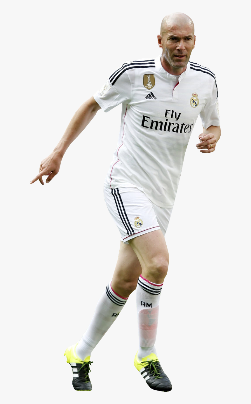 Zinedine Zidane render - Zidane Real Madrid Png, Transparent Png ...