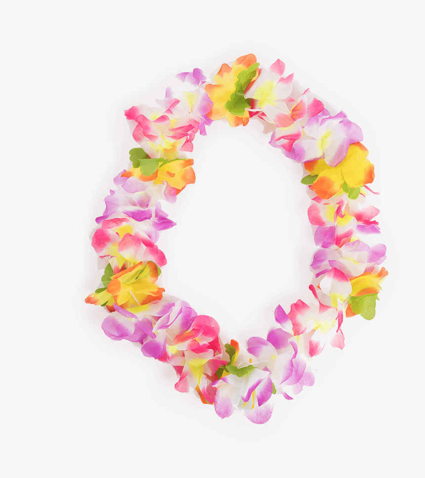 Fancy Lily Flower Lei - Transparent Hawaiian Leis Png, Png Download ...