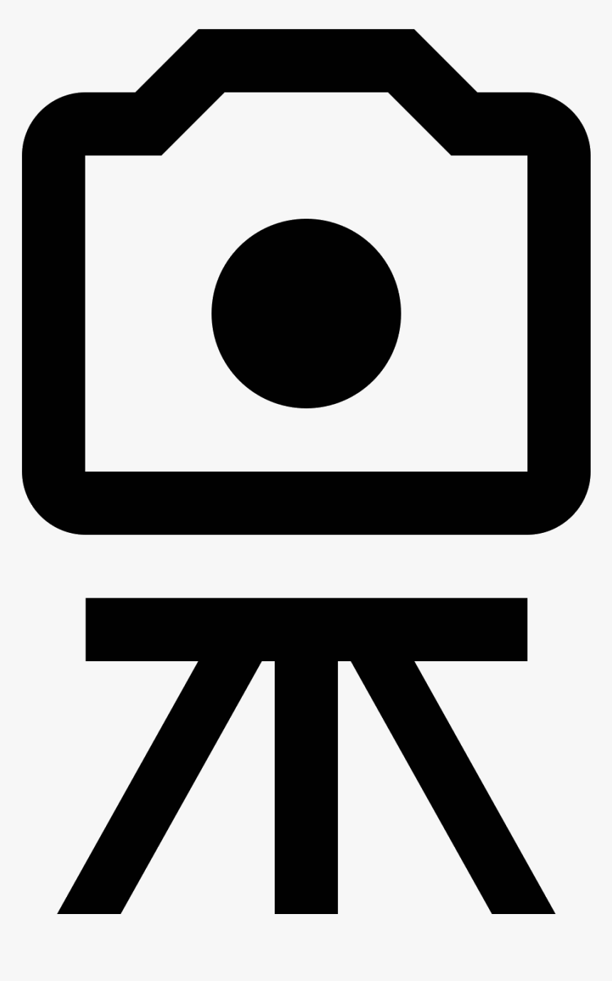 Camera On Tripod Icon, HD Png Download , Transparent Png Image - PNGitem