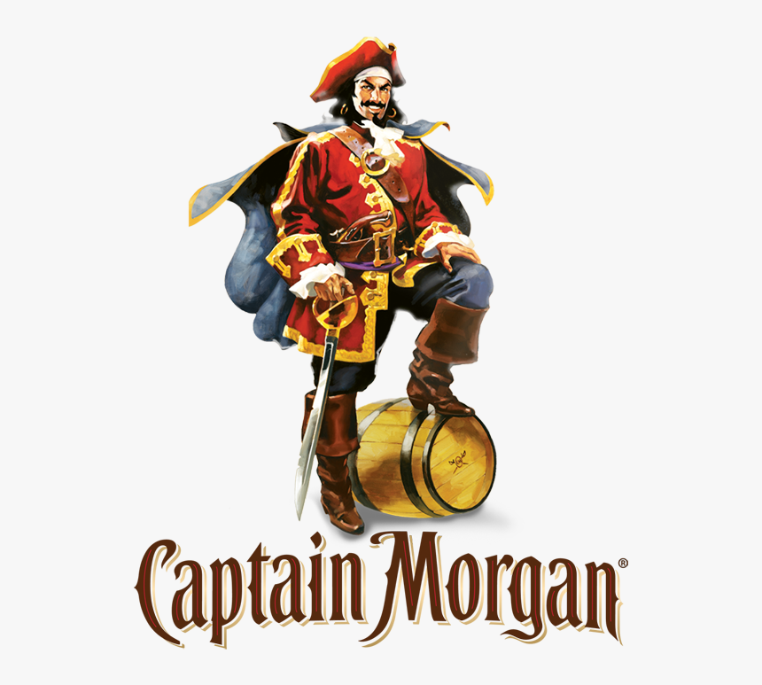 Captain Morgan Pose , Png Download - Captain Morgan Spiced Logo ...