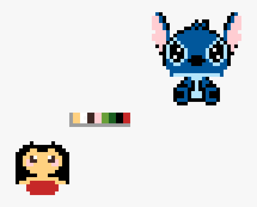 Transparent Lilo Png - Stitch Pixel Art, Png Download , Transparent Png ...