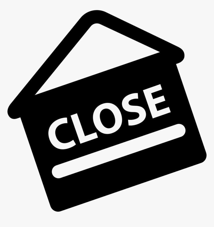 Closed Sign - Sign, HD Png Download , Transparent Png Image - PNGitem