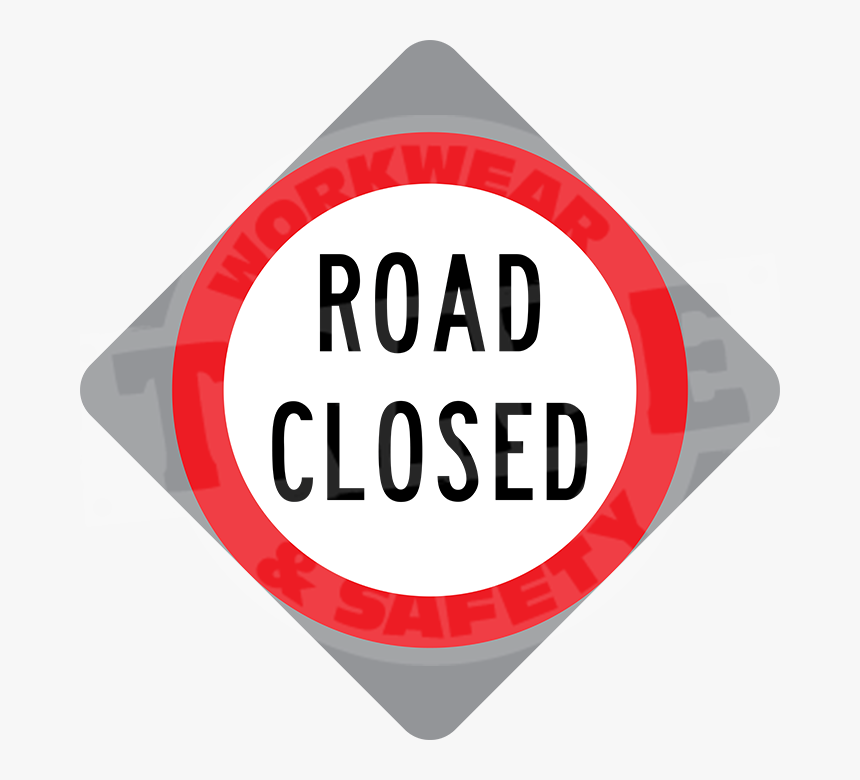 Road Closed Sign Clipart Transparent PNG Hd, Vector Road, 42% OFF